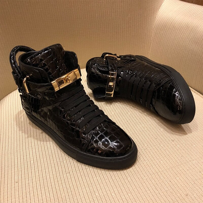 HIGH TOP CROCODILE "DUNDEE" – Pisani Maura