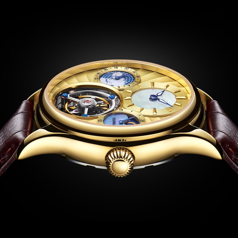 AUTOMATIC TOURBILLON WATCH "SUBDIAL VAGANZA" – Pisani Maura
