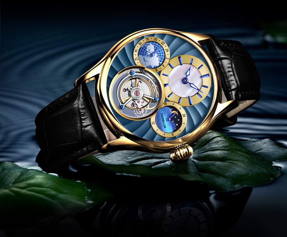 AUTOMATIC TOURBILLON WATCH "SUBDIAL VAGANZA" – Pisani Maura