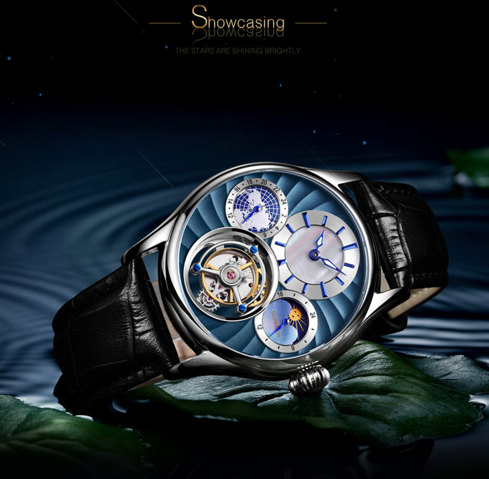 AUTOMATIC TOURBILLON WATCH "SUBDIAL VAGANZA" – Pisani Maura